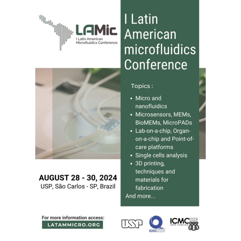 São Carlos sediará 1ª Conferência Latino-Americana de Microfluídica ...
