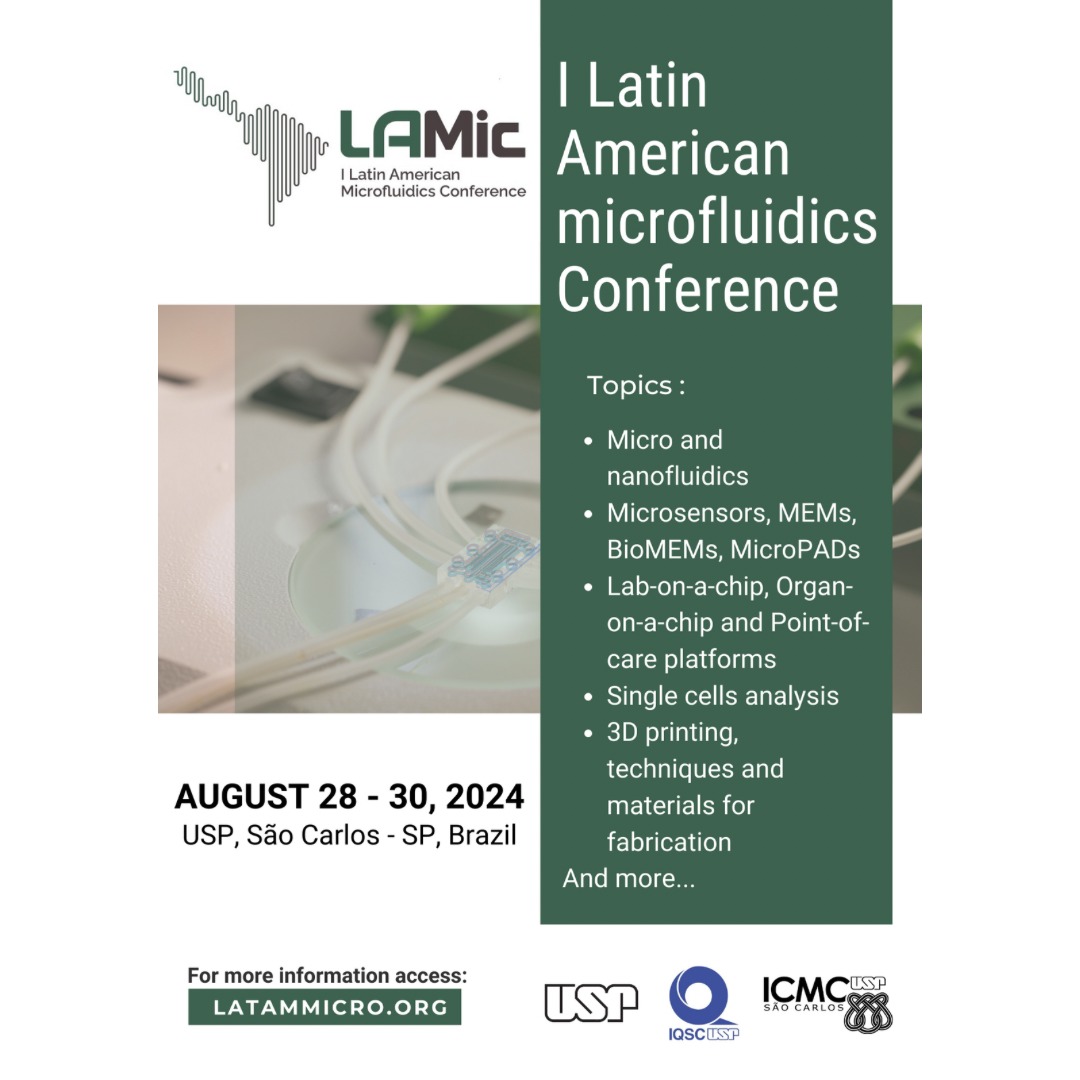 São Carlos sediará 1ª Conferência Latino-Americana de Microfluídica ...